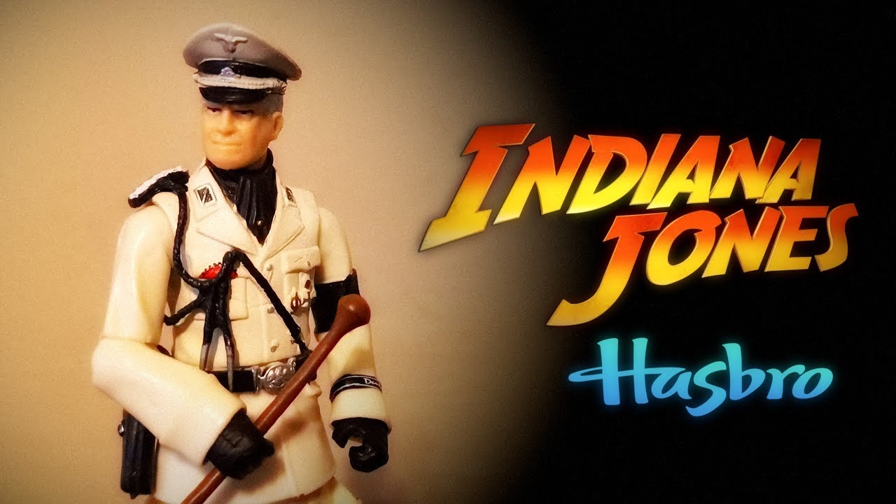 Indiana Jones and the Last Crusade: Colonel Vogel Figure Review - YouTube
