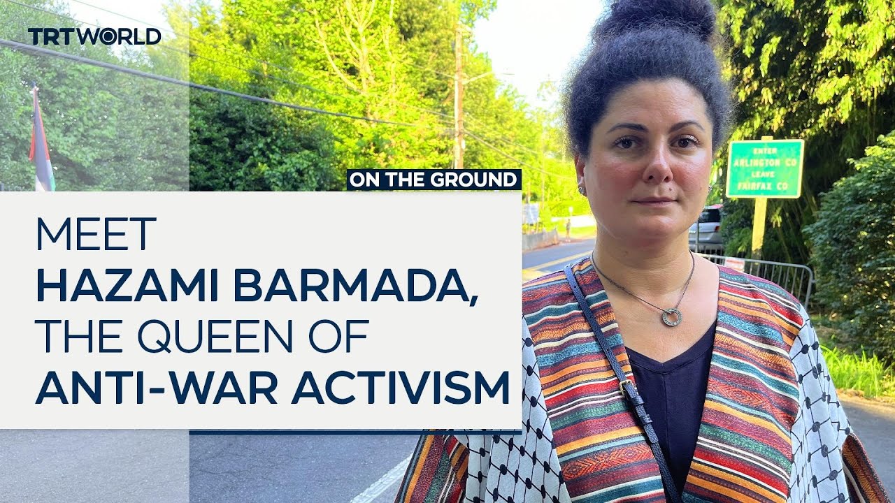 Meet Hazami Barmada, the activist-in-chief for Gaza in US - YouTube