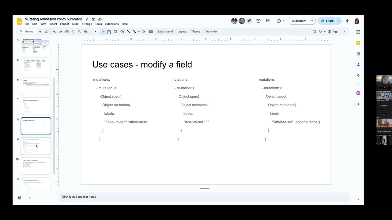 Kubernetes SIG API Machinery 20240207 - YouTube