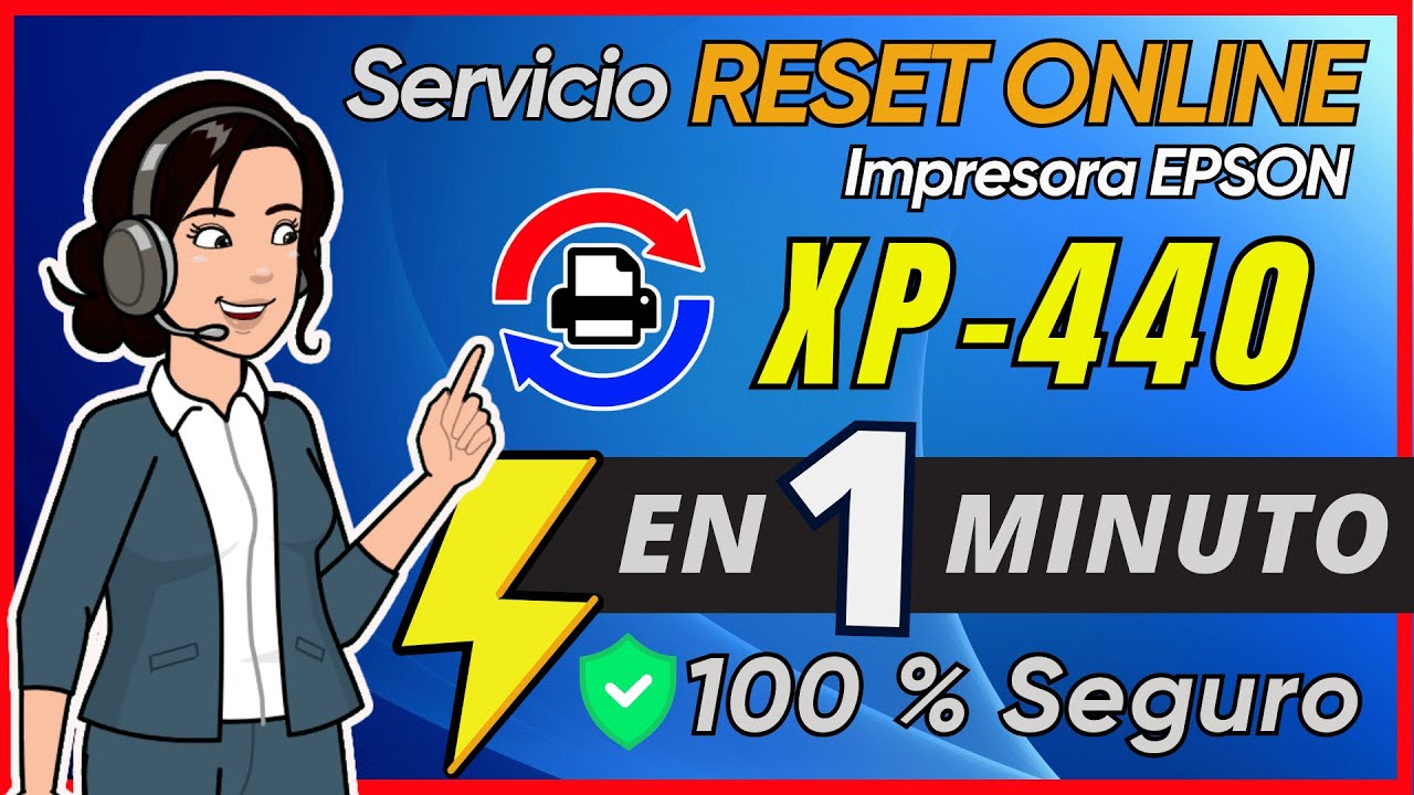 Error almohadillas EPSON XP-440? 🌎 Servicio Reset ONLINE 🚀 Seguro y Rápido - YouTube