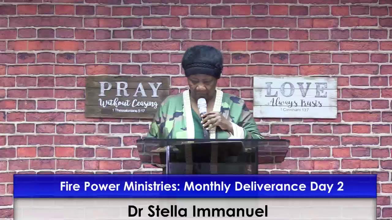 Monthly Deliverance: Day 2 with Dr. Stella Immanuel (Bilingual: English ...