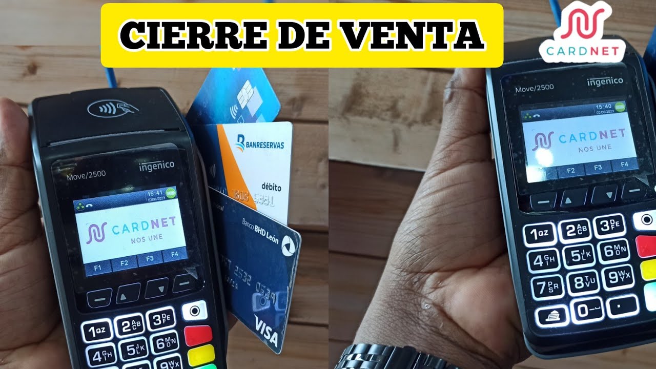 Cómo hacer el Reporte o Cierre de venta Con el Verifone Cardnet (punto ...