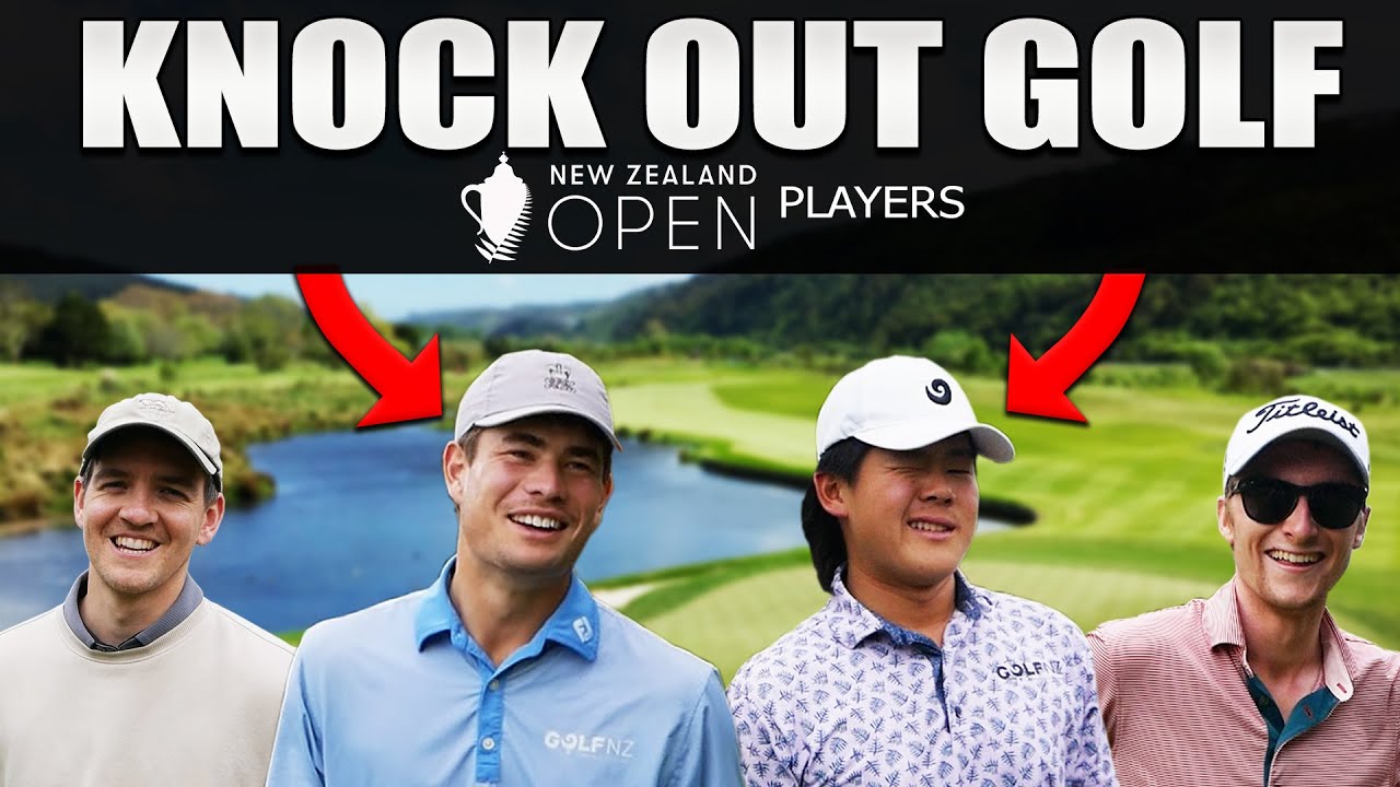 Knockout Golf Challenge with Two New Zealand Open 2023 Players! - YouTube