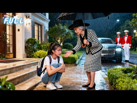 Evil stepmom kicks girl out—rich old lady passes by&takes her in!Her son’s a CEO!Love blooms!