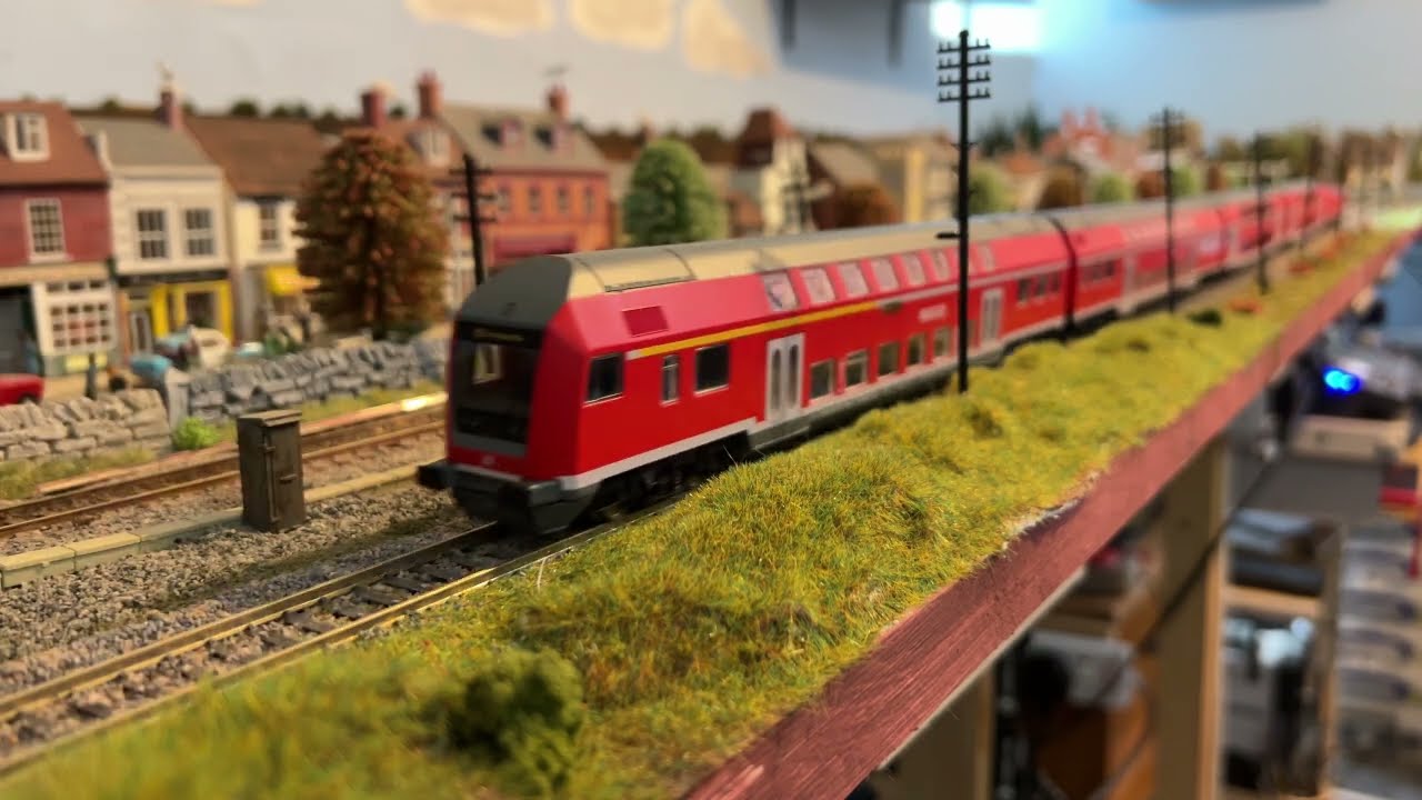 European model railway video - YouTube