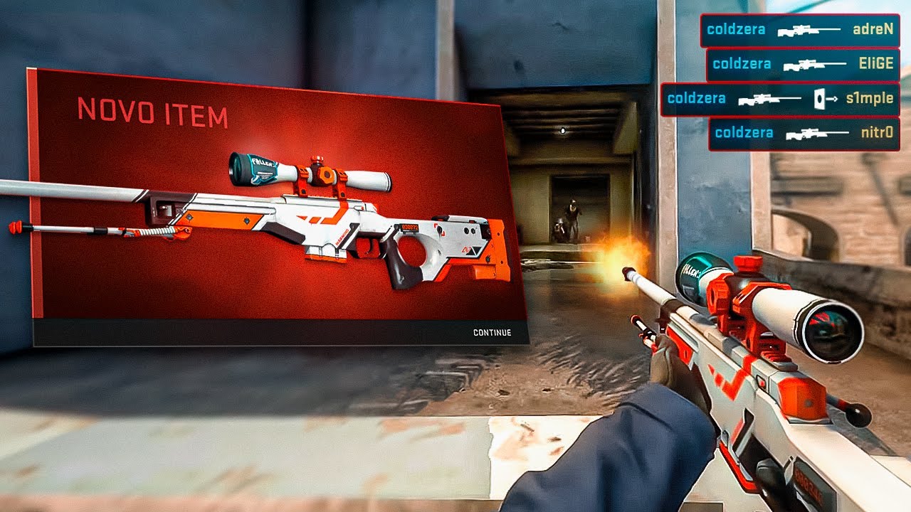 encontrei a AWP LENDÁRIA que o COLDZERA FEZ O JUMPSHOT em 2016 ...