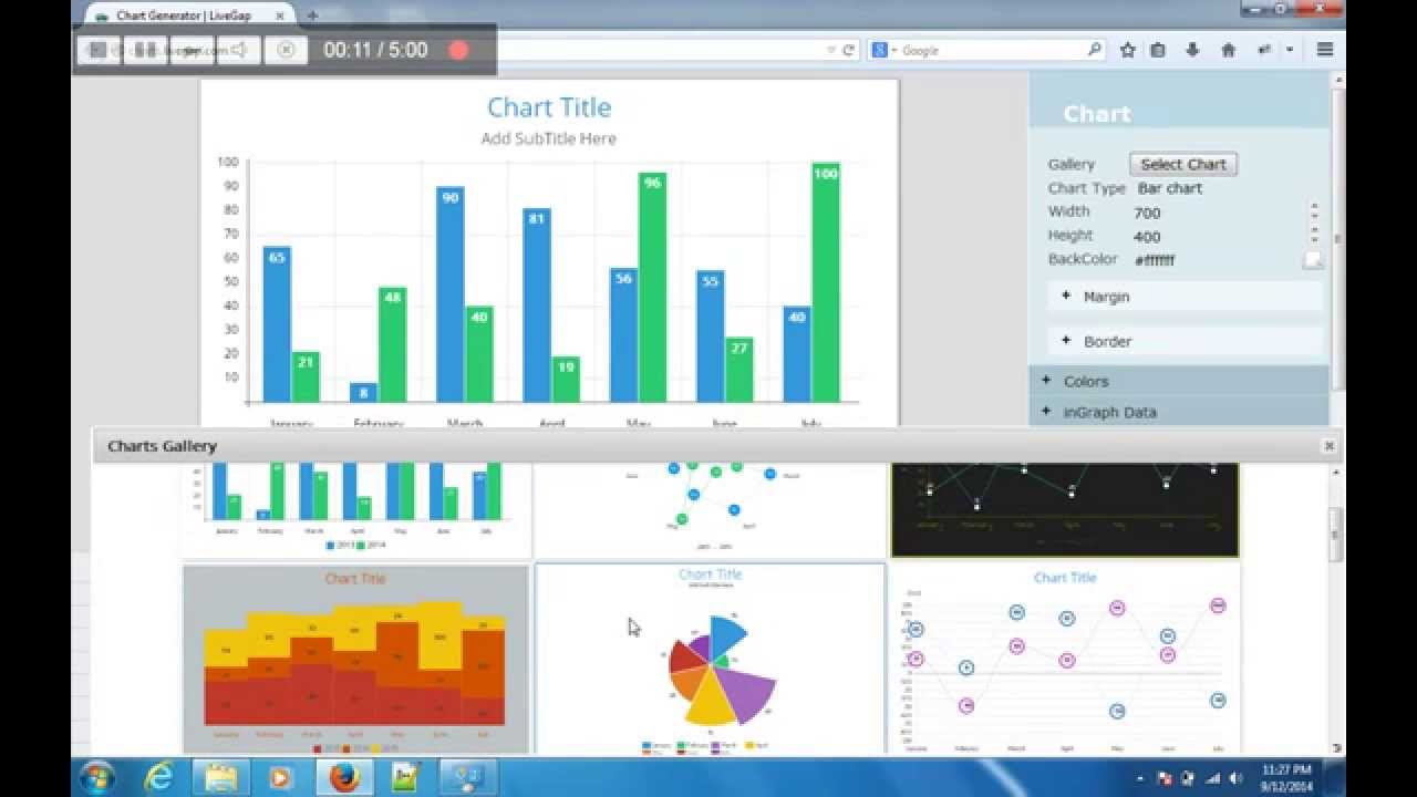 liveGap charts - YouTube