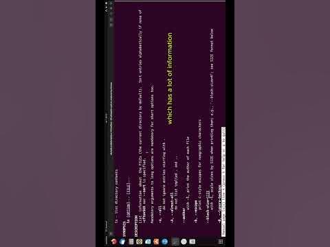 How to use the man command in the linux terminal #man - YouTube