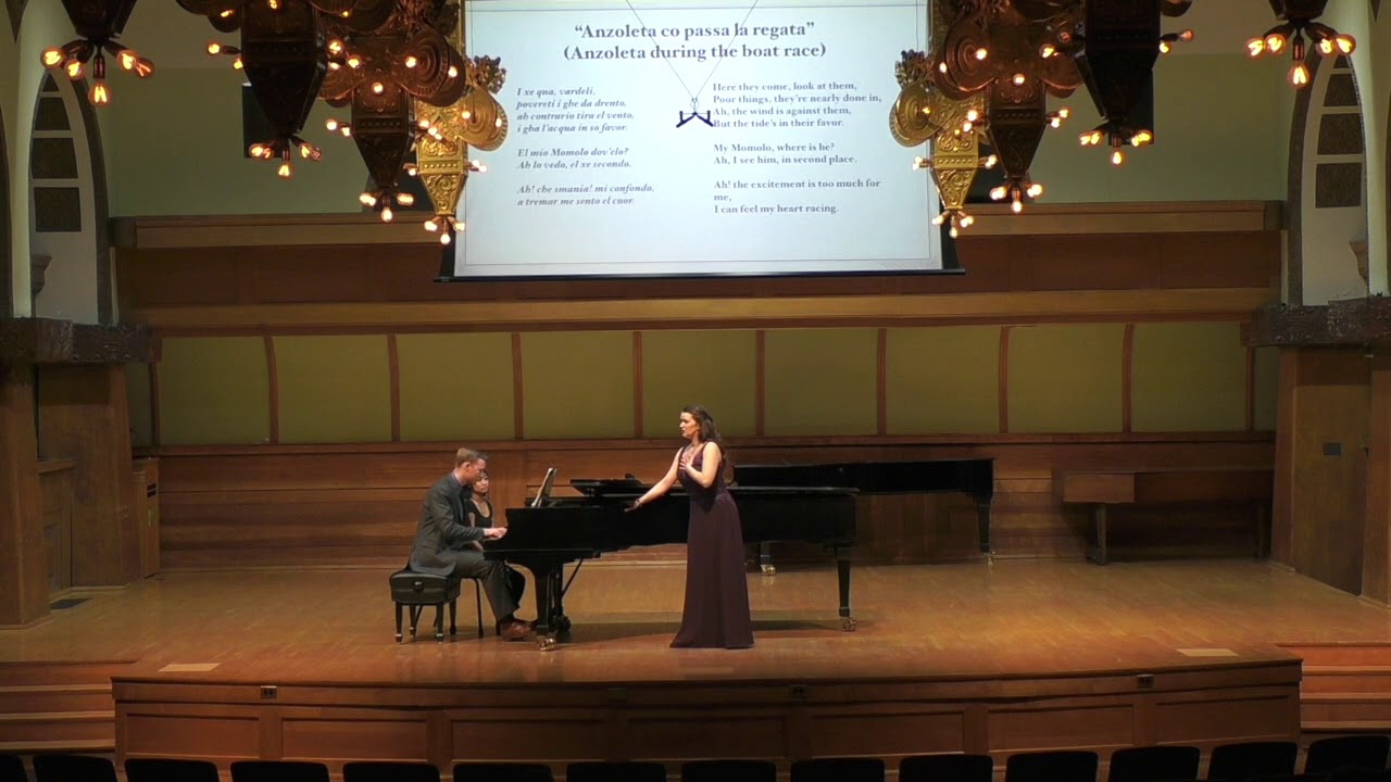 Graduate Voice Recital - Third Set - YouTube