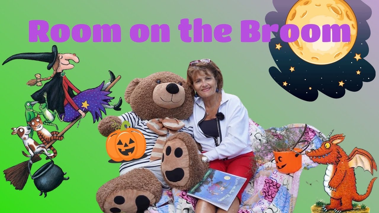 ROOM ON THE BROOM | Joy's Story Time | Read Aloud for Kids - YouTube