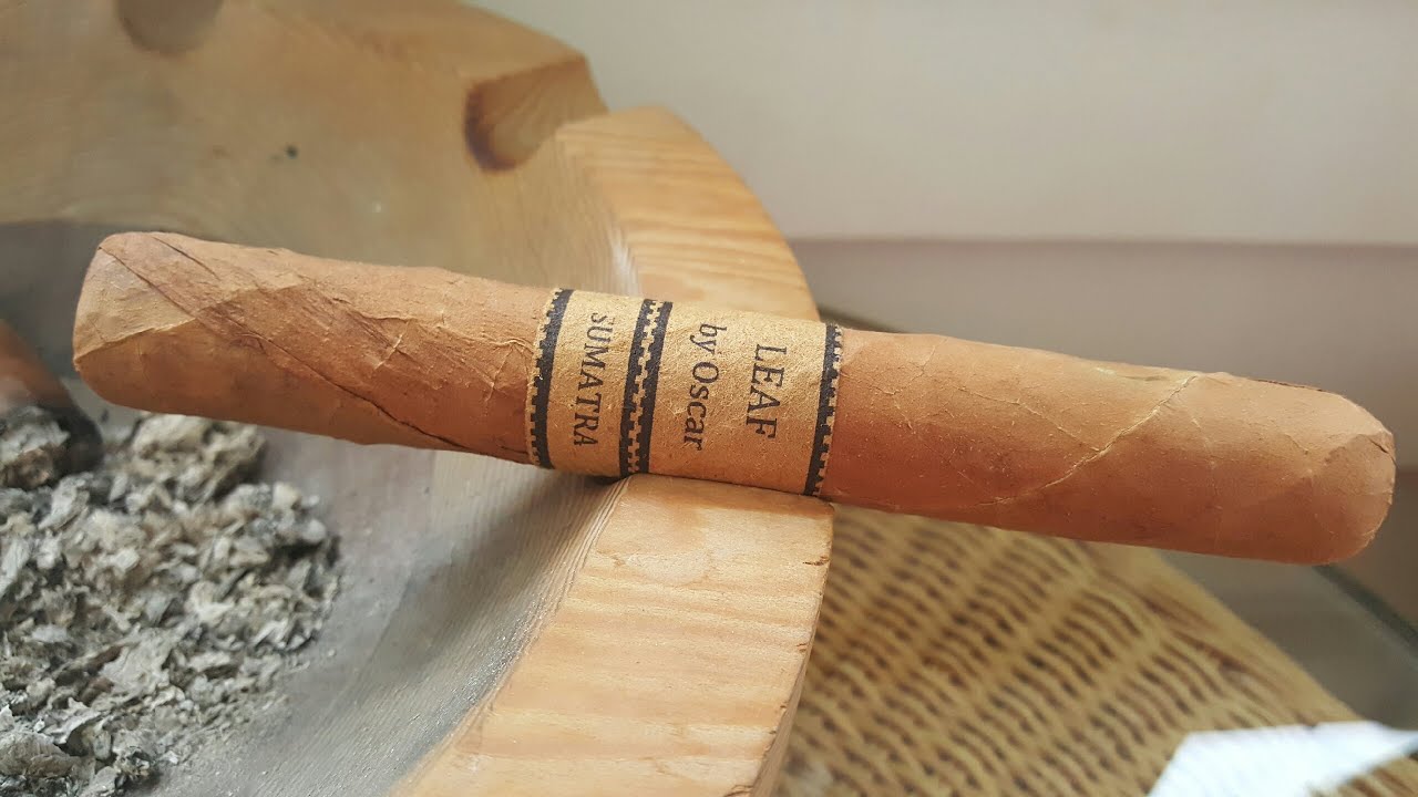 LEAF by Oscar Sumatra Cigar Review - YouTube