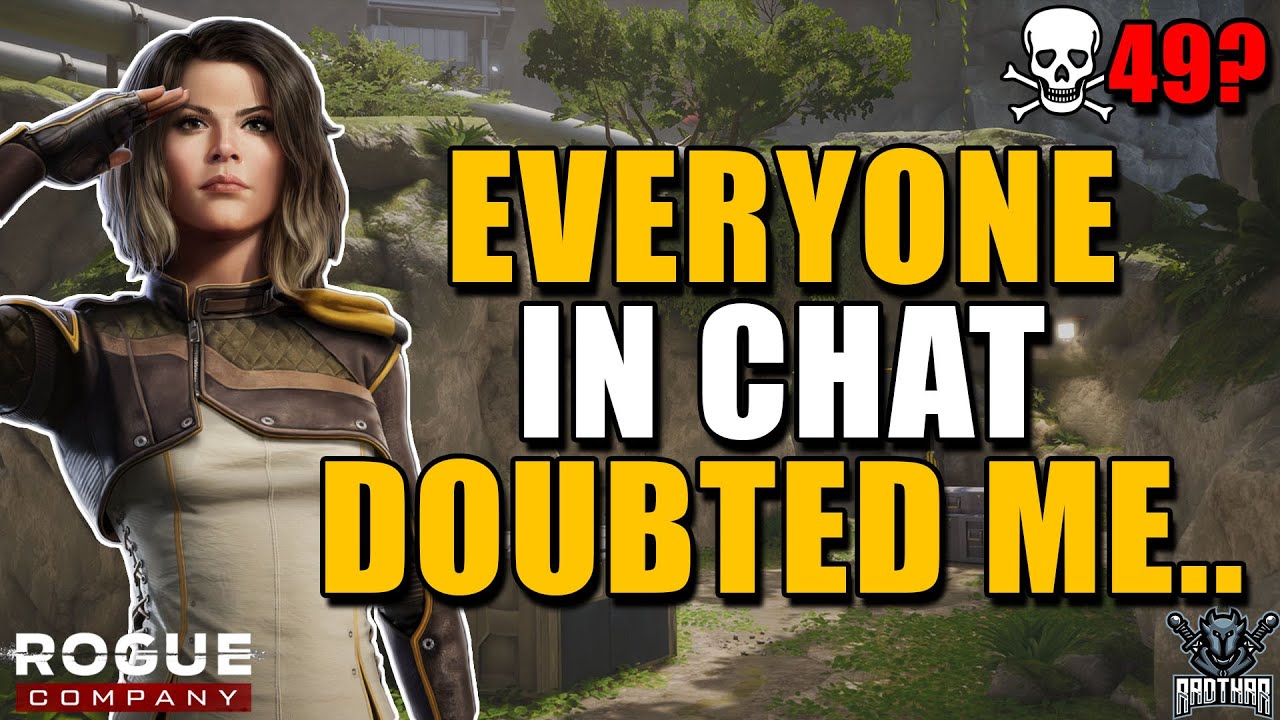 EVERYONE IN CHAT DOUBTED ME IN THIS STRIKEOUT GAME... (Rogue Company ...