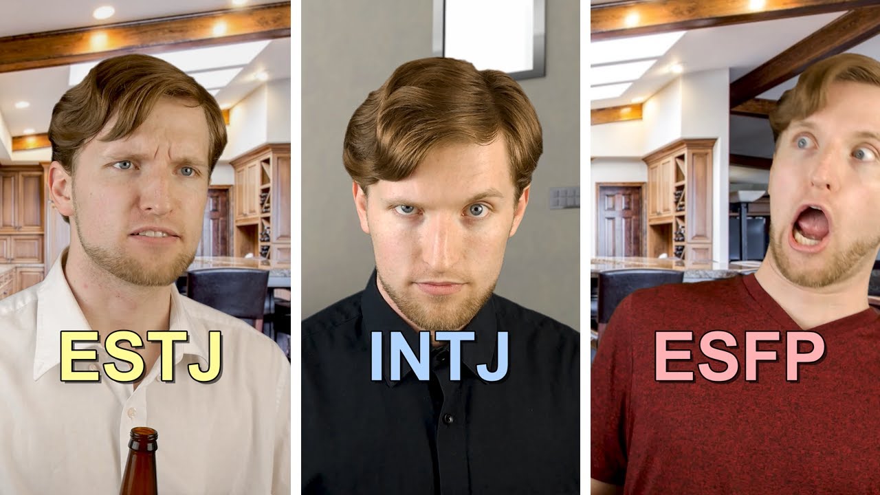 The 16 Personality Types at a Party - YouTube