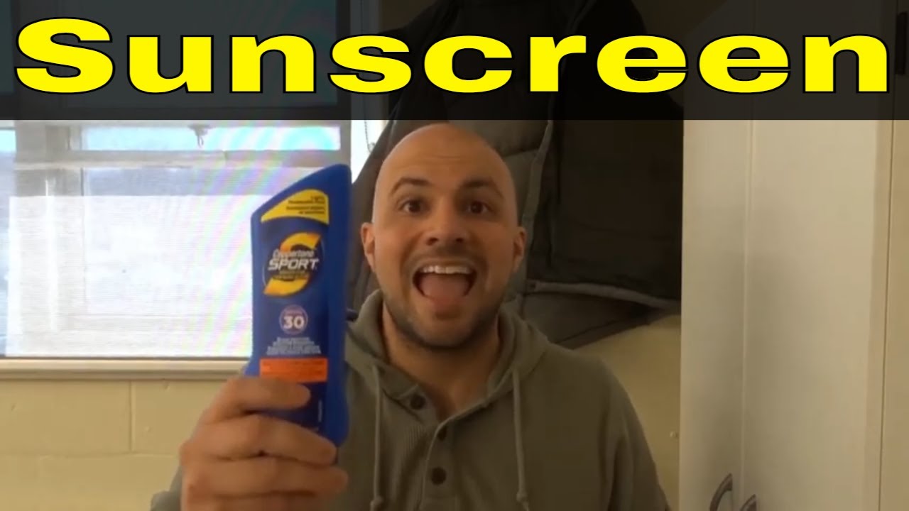 How To Apply Sunscreen Properly-Full Tutorial - YouTube