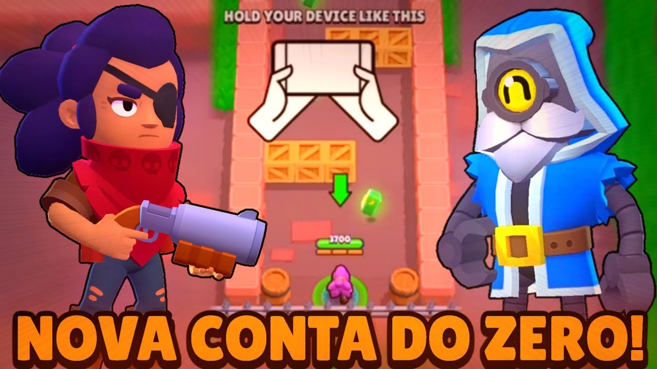 CRIEI UMA CONTA DO ZERO NO BRAWL STARS EM 2024! #1 - YouTube