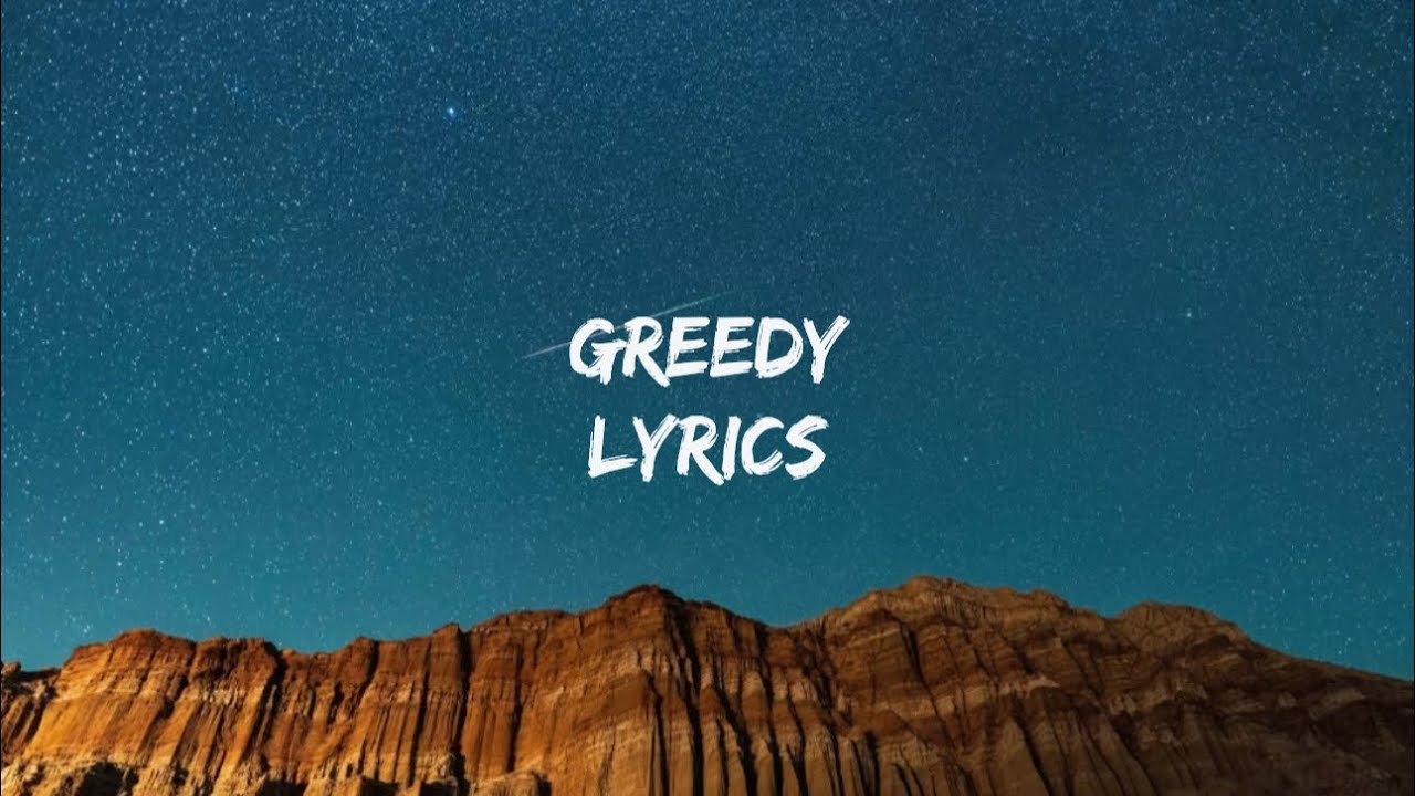 Tate McRae - Greedy (Lyrics) - YouTube Music