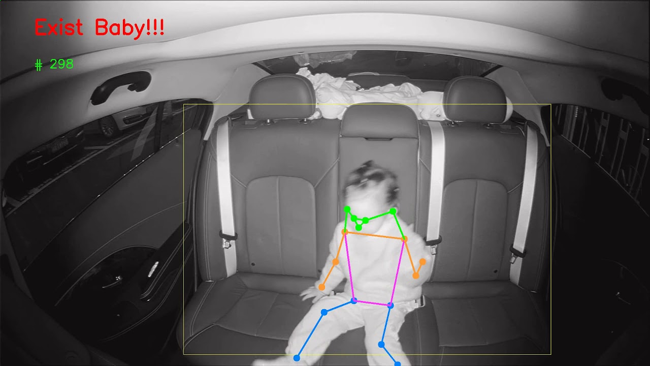Baby detection in car ,baby safety incar - YouTube