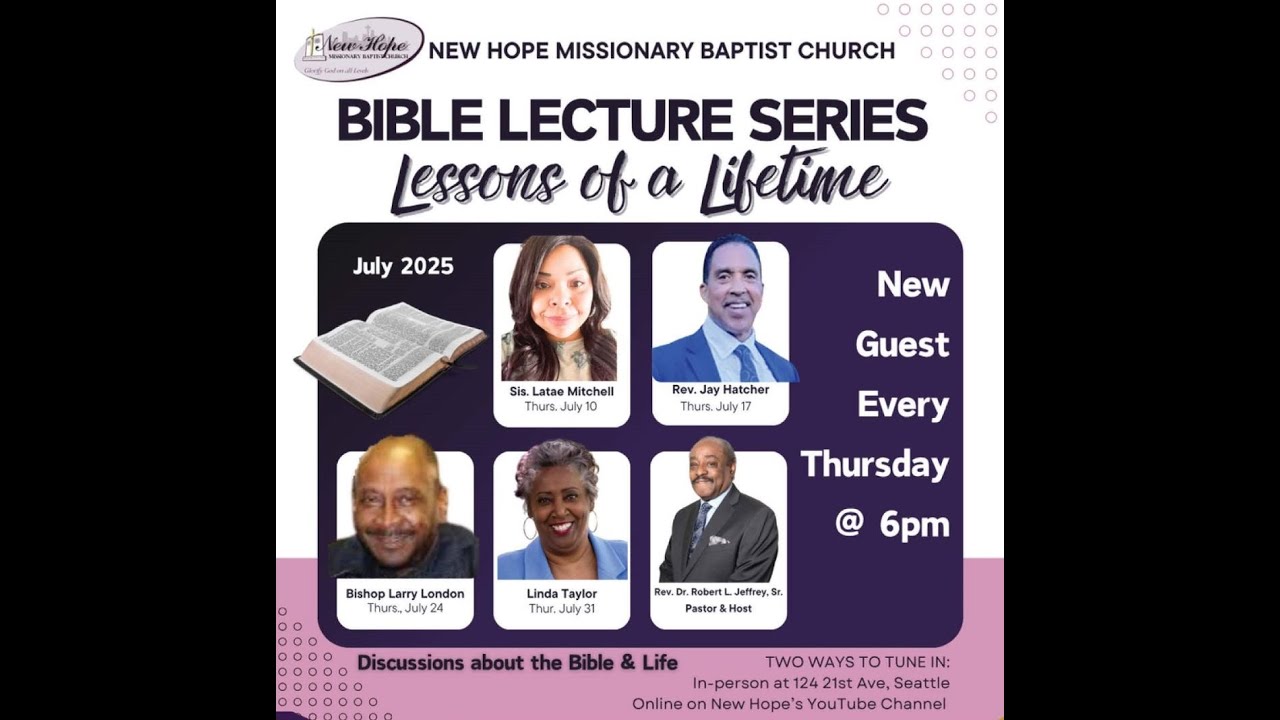 Bible Lecture Series - YouTube