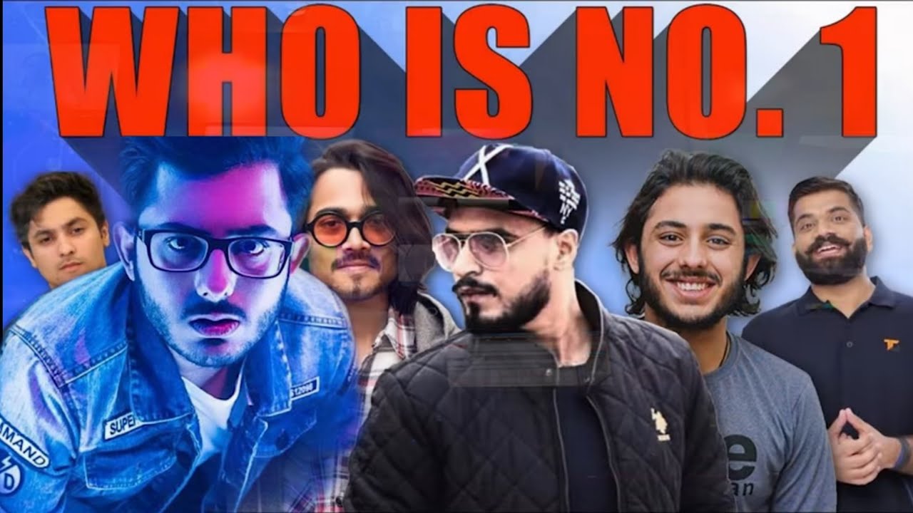 Who Is No 1 Youtuber Of India Top 10 Indian YouTubers Carryminati