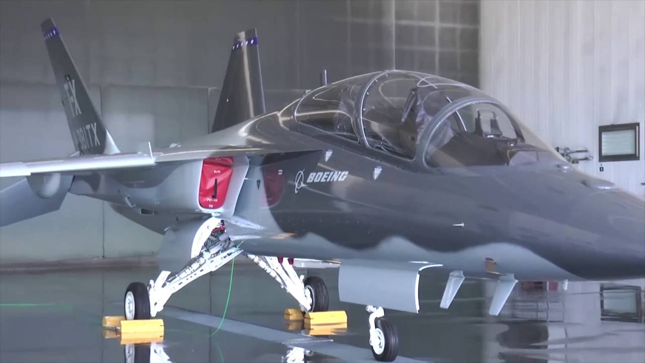 Boeing Saab T-X - YouTube