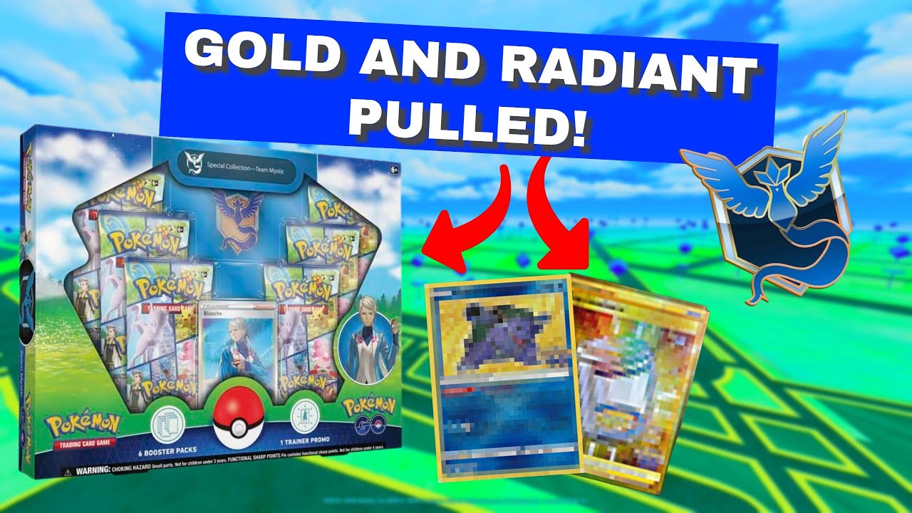Unleash the power of Team Mystic with GOLD and RADIANT cards! - YouTube