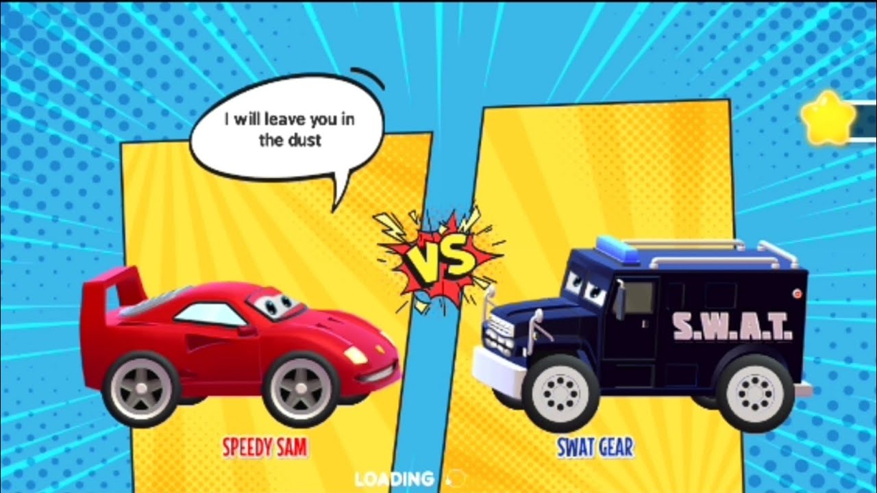 Fun Kids Car Let's go Racing 🐎😄 - YouTube