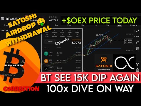 OEX coin app Price | OpenEx news today | Satoshi new update |🔻 BITCOIN ...