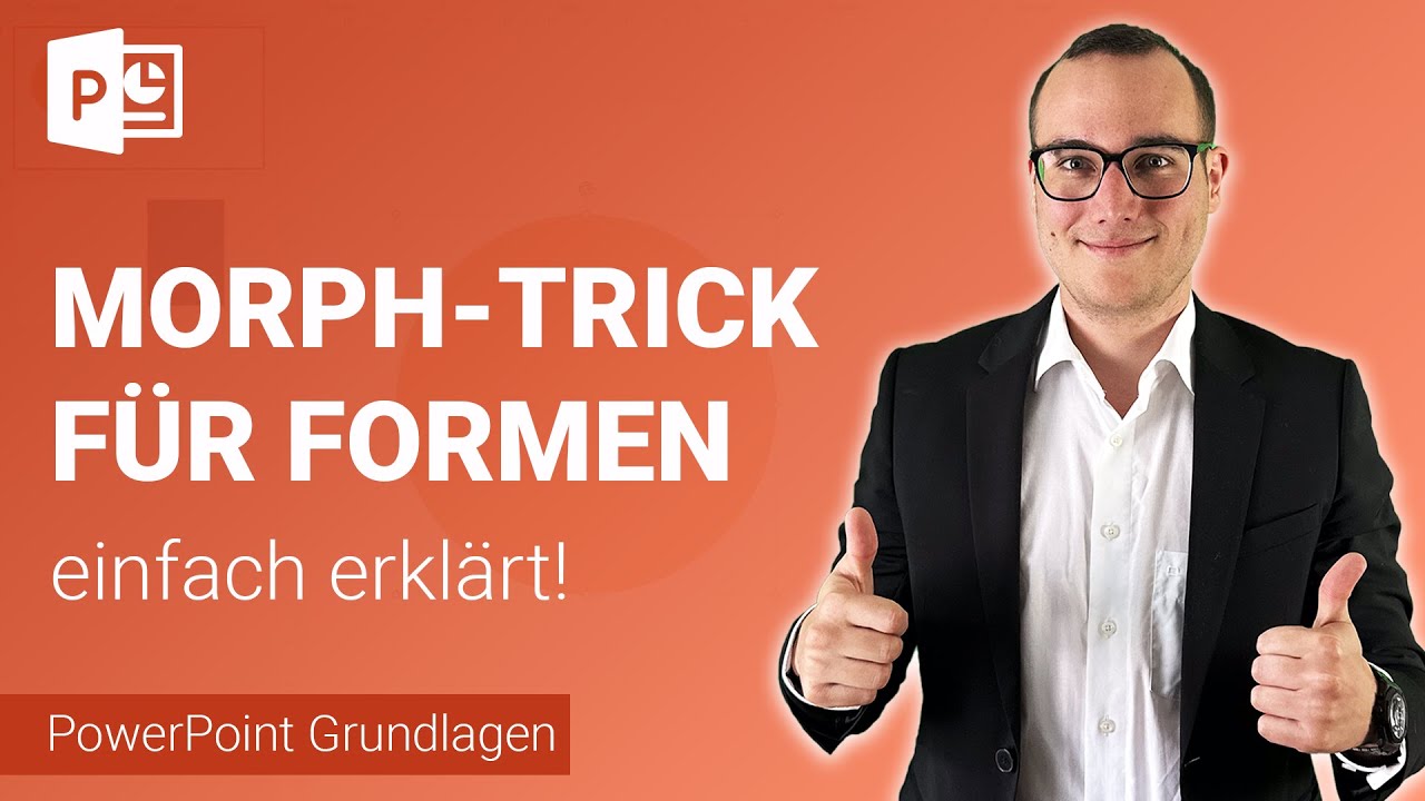 ÜBERZEUGENDER MORPH-TRICK für FORMEN einfach erklärt | Lerne Microsoft PowerPoint - YouTube