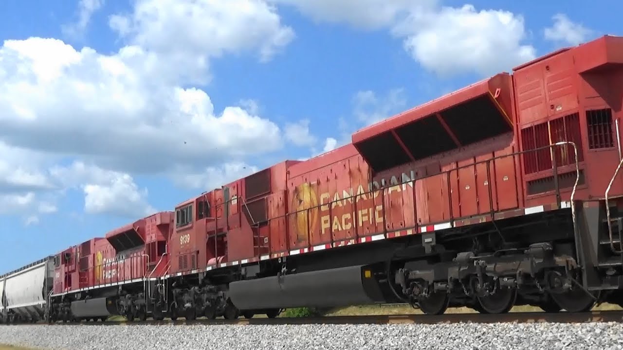 CP 9770 w/ NS Power & Two CP SD90MAC's, Davenport, IA - YouTube