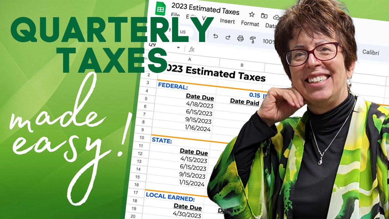 How to Use Estimated Taxes Worksheet to Calculate Your Quarterly ...