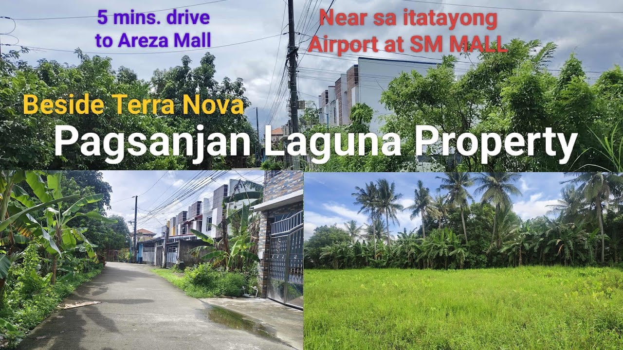 #Vlog380 PAGSANJAN LAGUNA PROPERTY FOR SALE | Near Areza Mall at sa ...