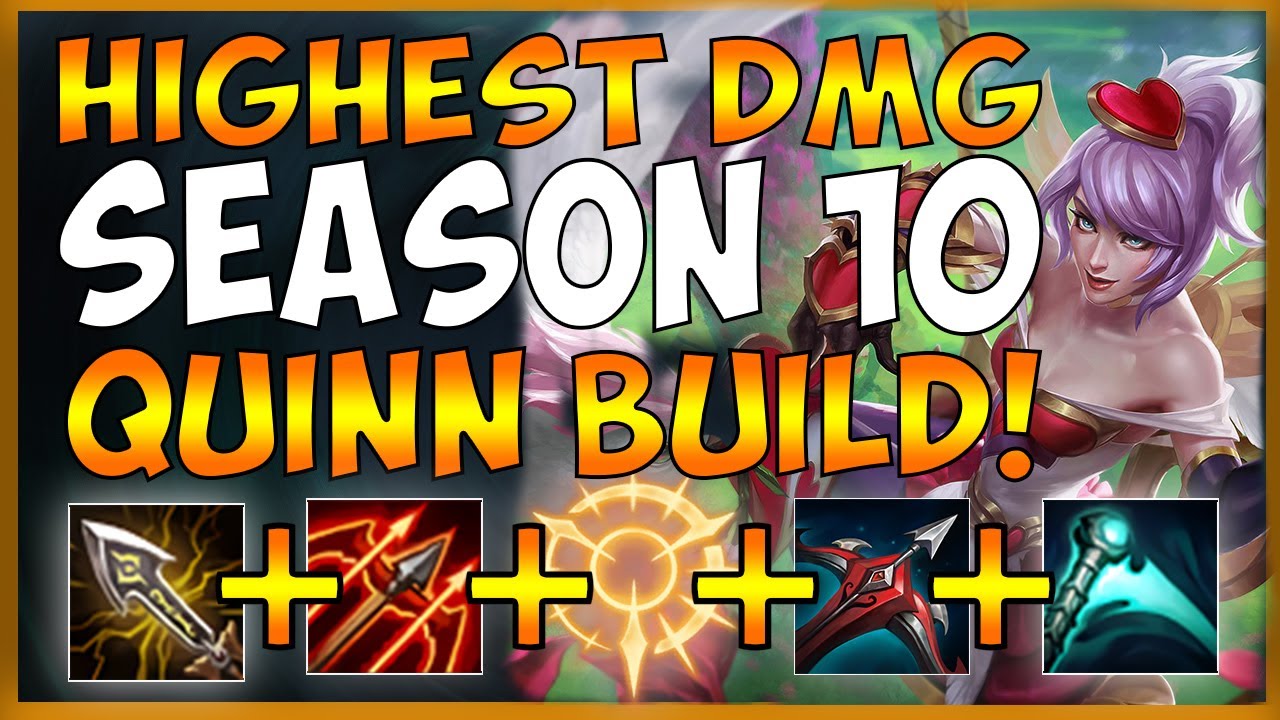 NEW HIGHEST DAMAGE QUINN BUILD TO USE IN SEASON 10! (INCREDIBLE TANK ...
