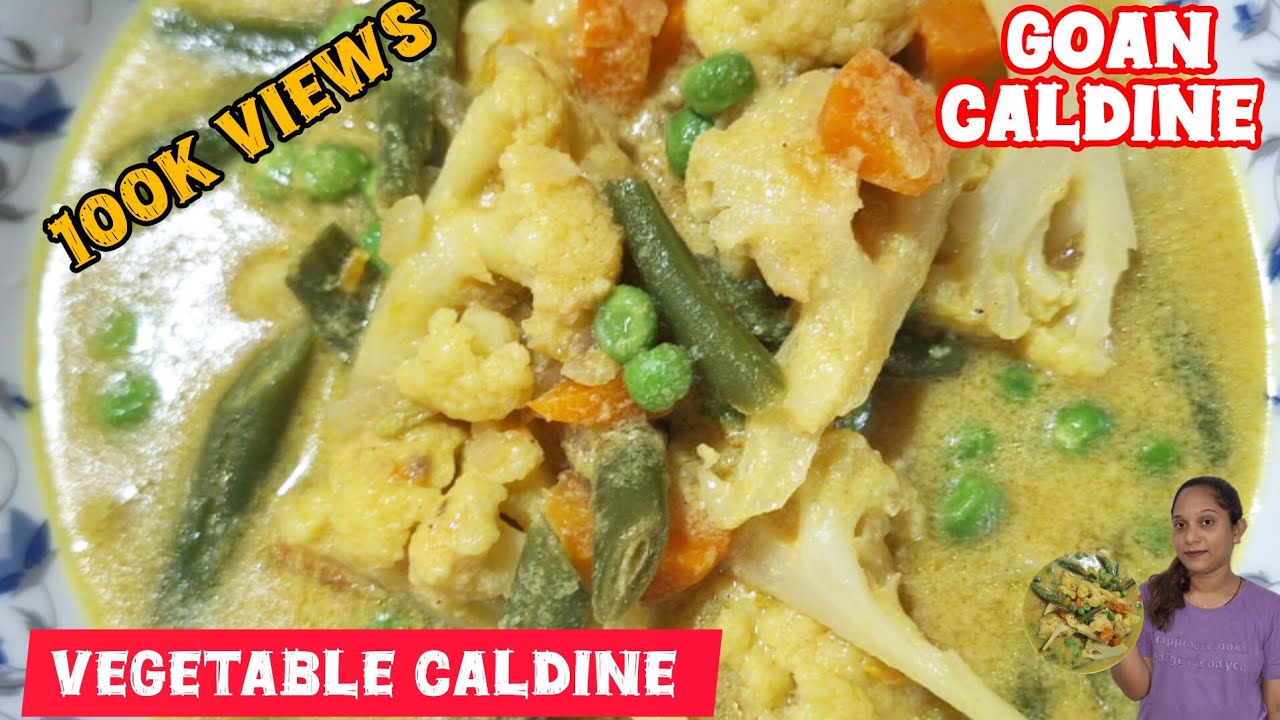 Goan Caldine|Vegetable Caldine Recipe |Shannon Rebelo Vlogs. - YouTube