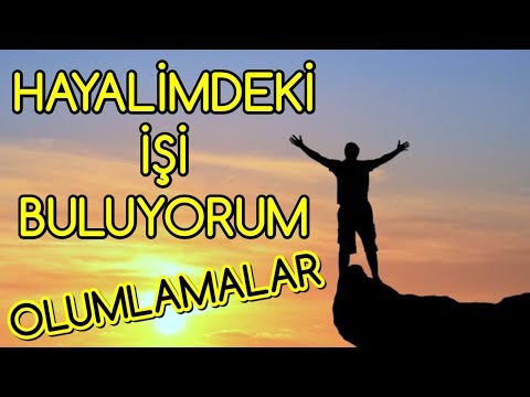 50 Adet - HAYALİMDEKİ İŞİ BULUYORUM-  Olumlaması