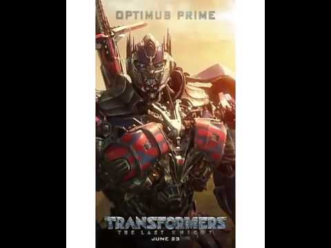 Transformers 5 El último caballero Póster Optimus Prime (HD)