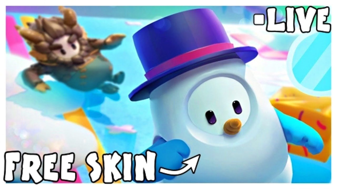 UNLOCKING THE SNOWMAN COSTUME FOR FREE IN SEASON 3!! - FALL GUYS FUNNY ...