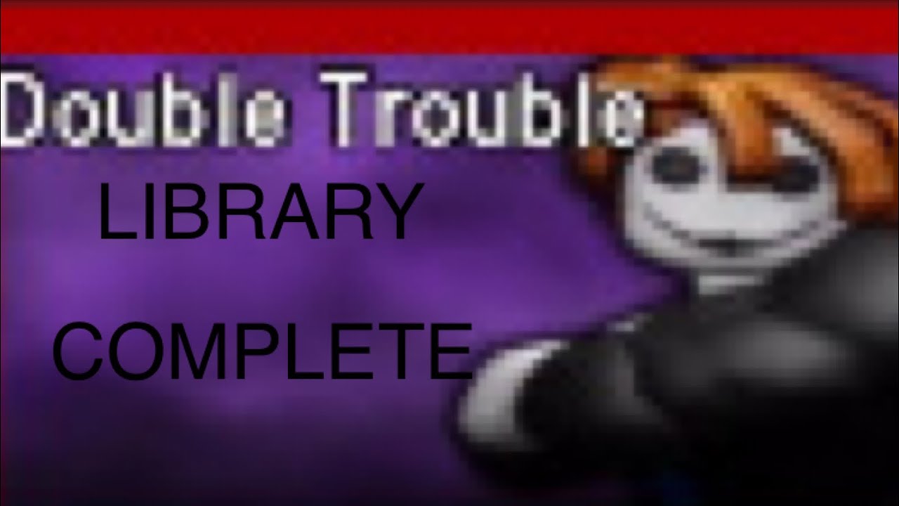 LIBRARY DOUBLE TROUBLE COMPLETE (ROBLOX BAKON) - YouTube