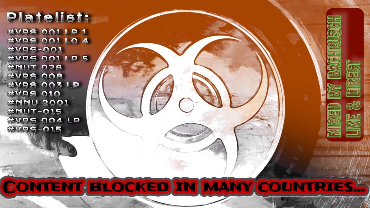 #141.Bachrusch -"2nd virus preparation " , Virus records vinyl ...