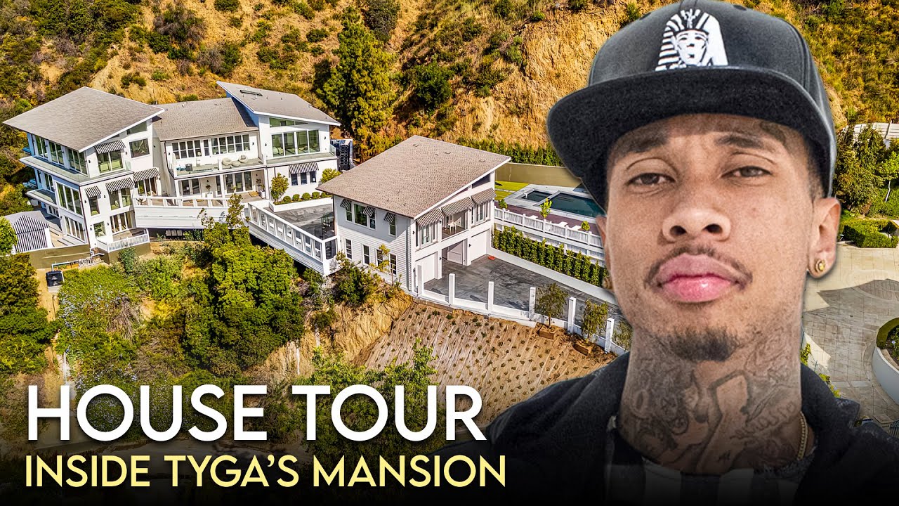 Tyga | House Tour | NEW $3.9 Million Indio Retreat & Bel Air Mansion ...