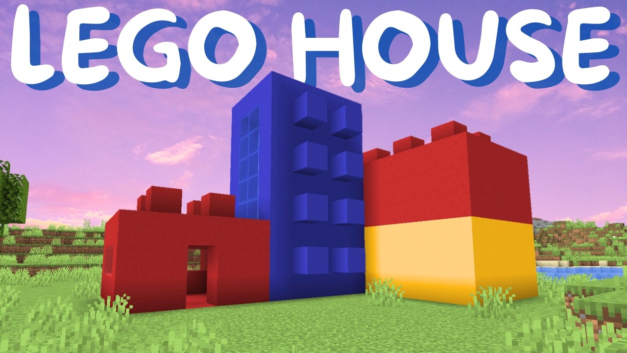 LEGO MINECRAFT House Tutorial - YouTube