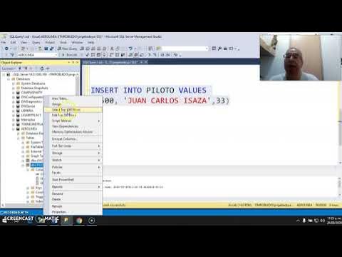 INSERTAR DATOS COMANDO - YouTube