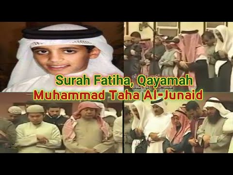 Taha Al-Junaid😌 ️ reciting Surah Fatiha,Qayamah with Makkah🕋 Imam voice ...