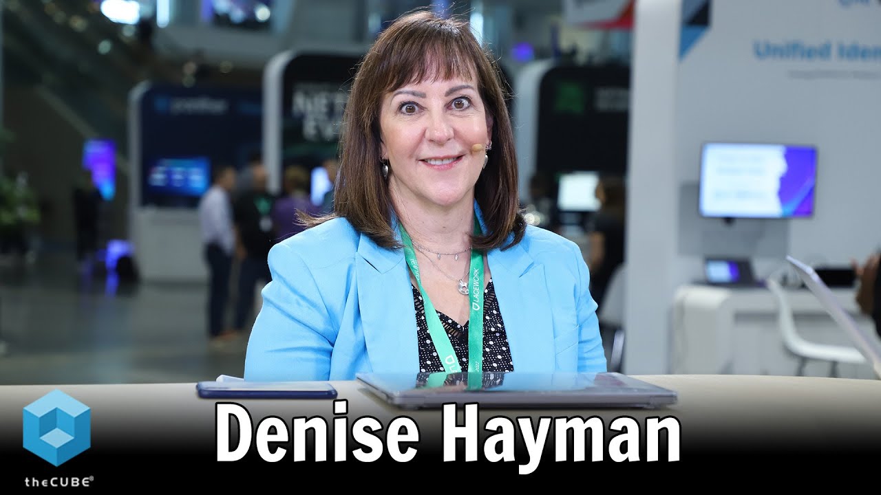Denise Hayman, Sonrai Security | AWS re:Inforce 2022 - YouTube
