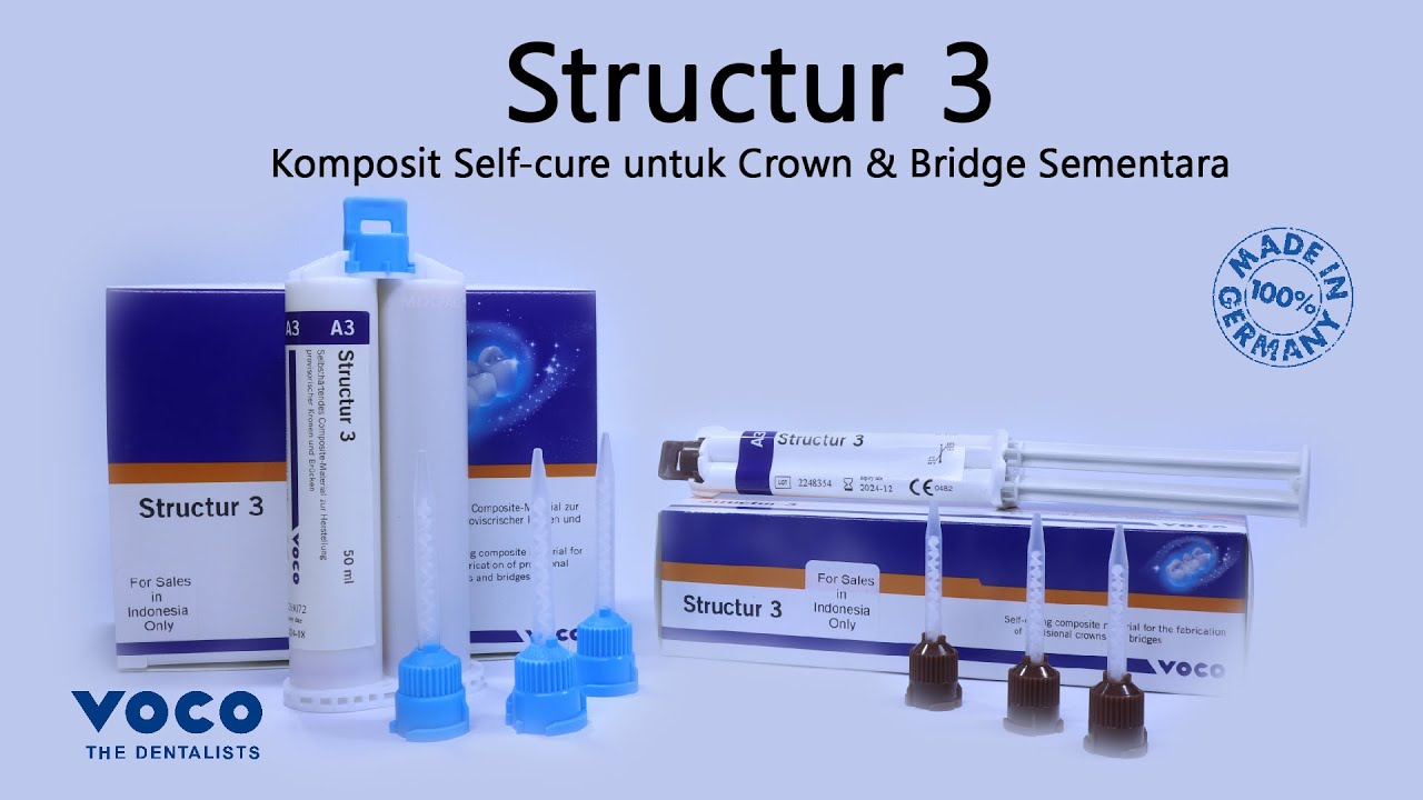 Structur 3 Komposit Nanohybrid Self-Cure | Temporary Crown & Bridge | Provisoris - VOCO GmbH ...