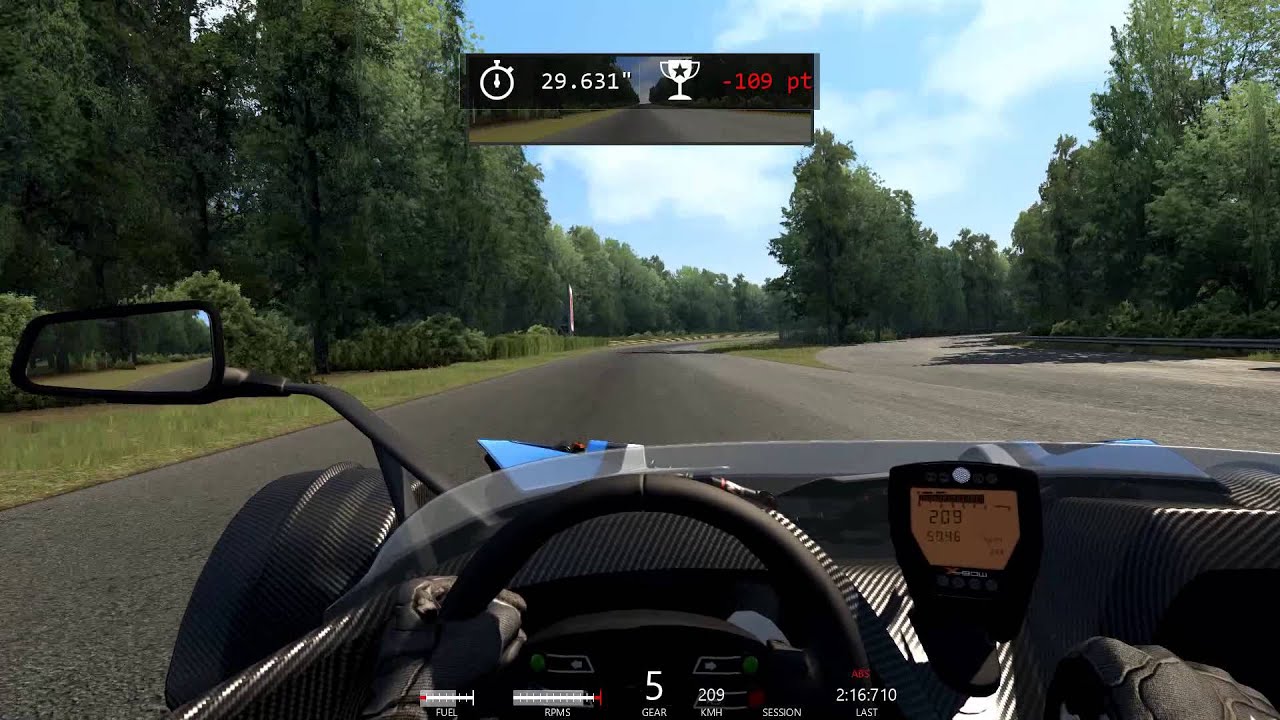Assetto Corsa with Xbox One controller - YouTube