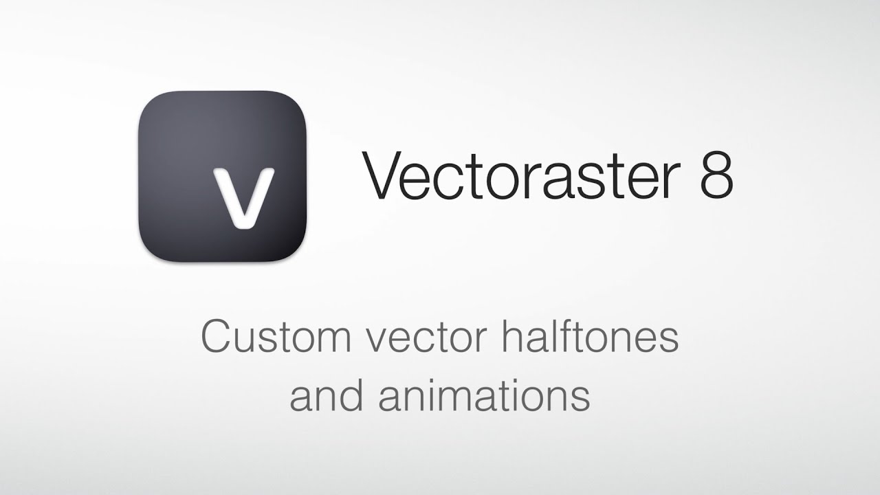 Vectoraster 8 presentation - YouTube