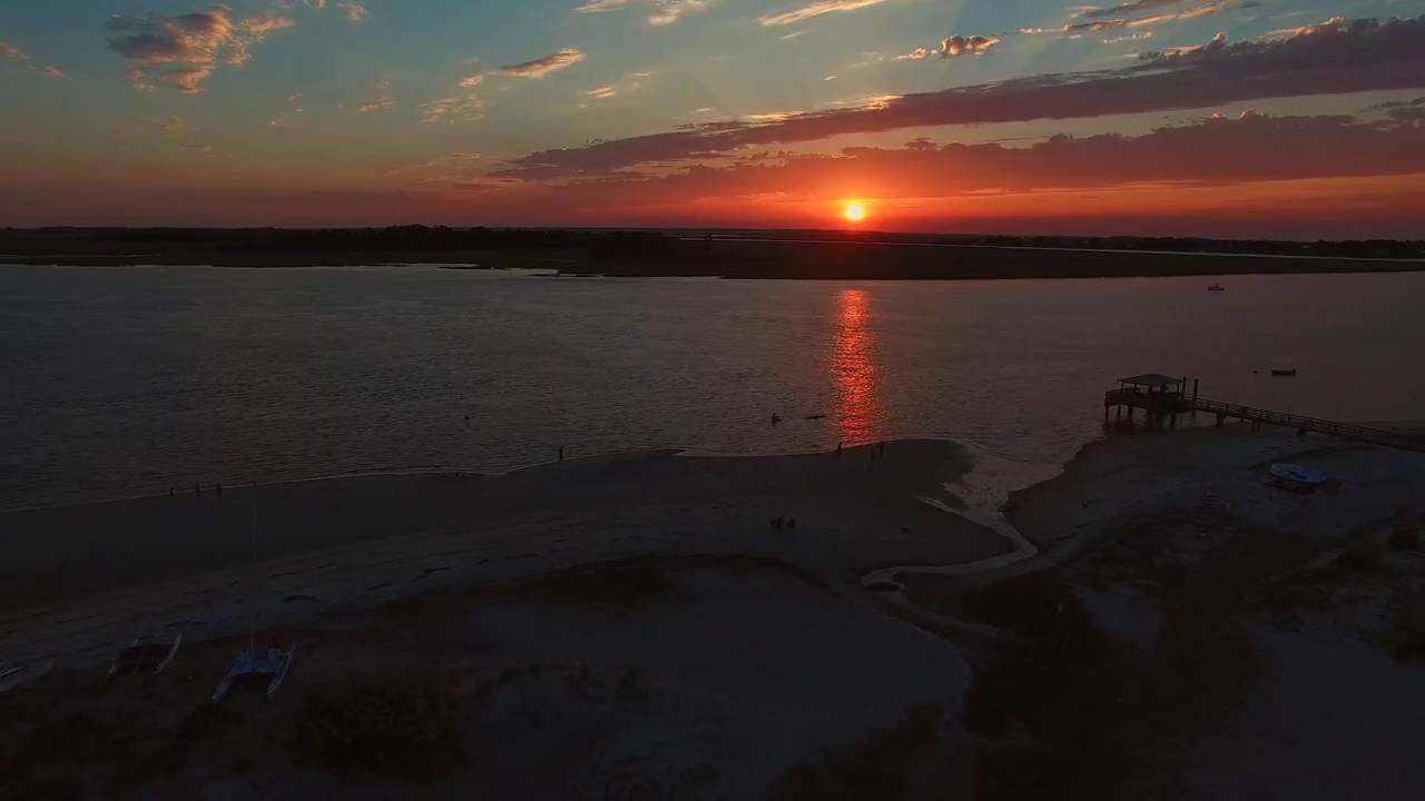 Tybee Island Back River Sunset - YouTube