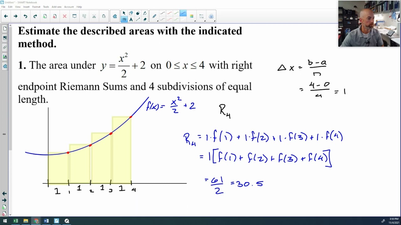 Riemann Sum Example Lesson Playlist | Nagwa
