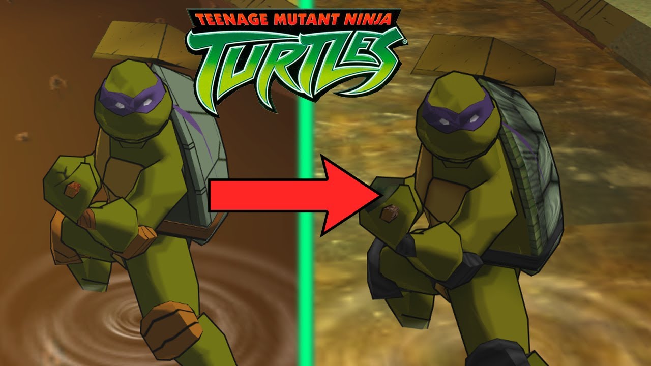 TMNT 2003 Game - Custom graphics - YouTube
