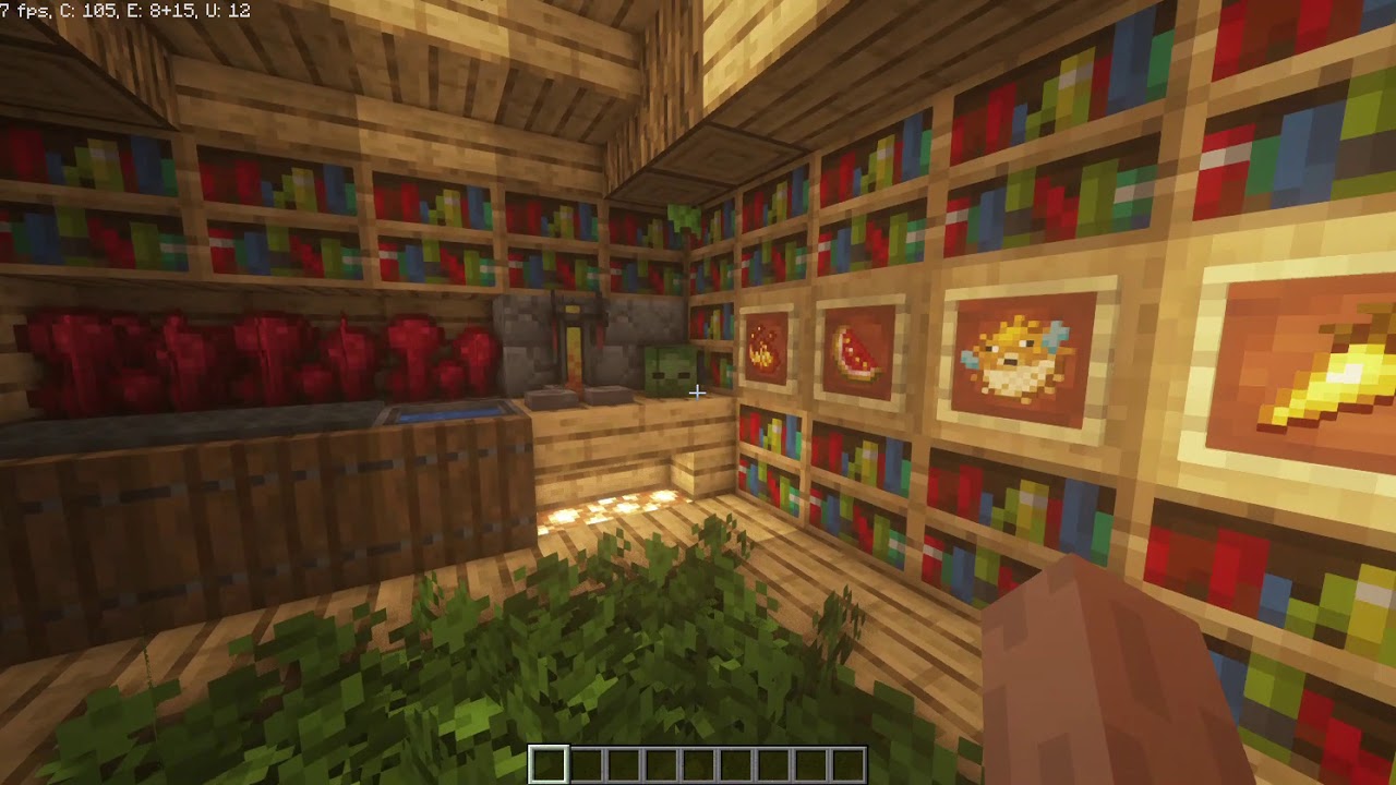 Minecraft "Canopy Lodge Tour" (i built this) - YouTube